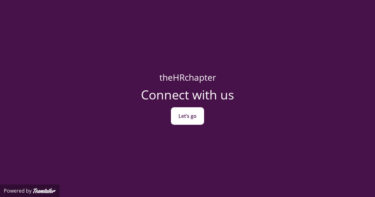 theHRchapter – Connect