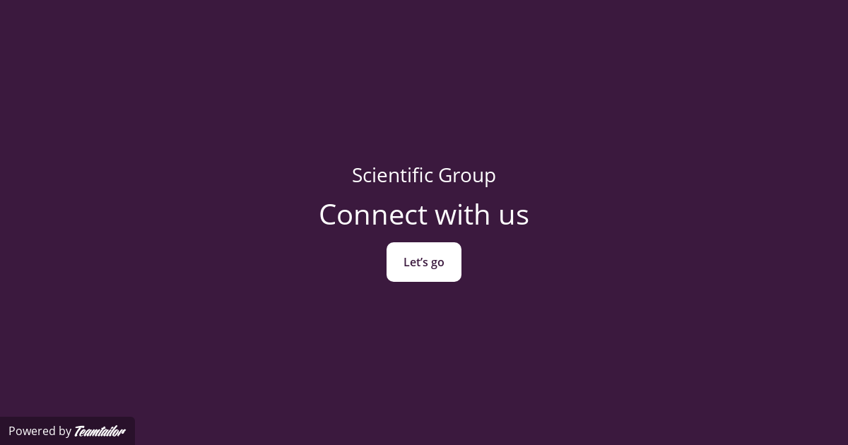 Scientific Group – Connect