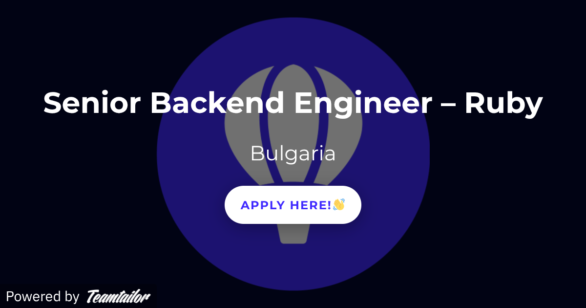 Senior Backend Engineer – Ruby - Perkbox