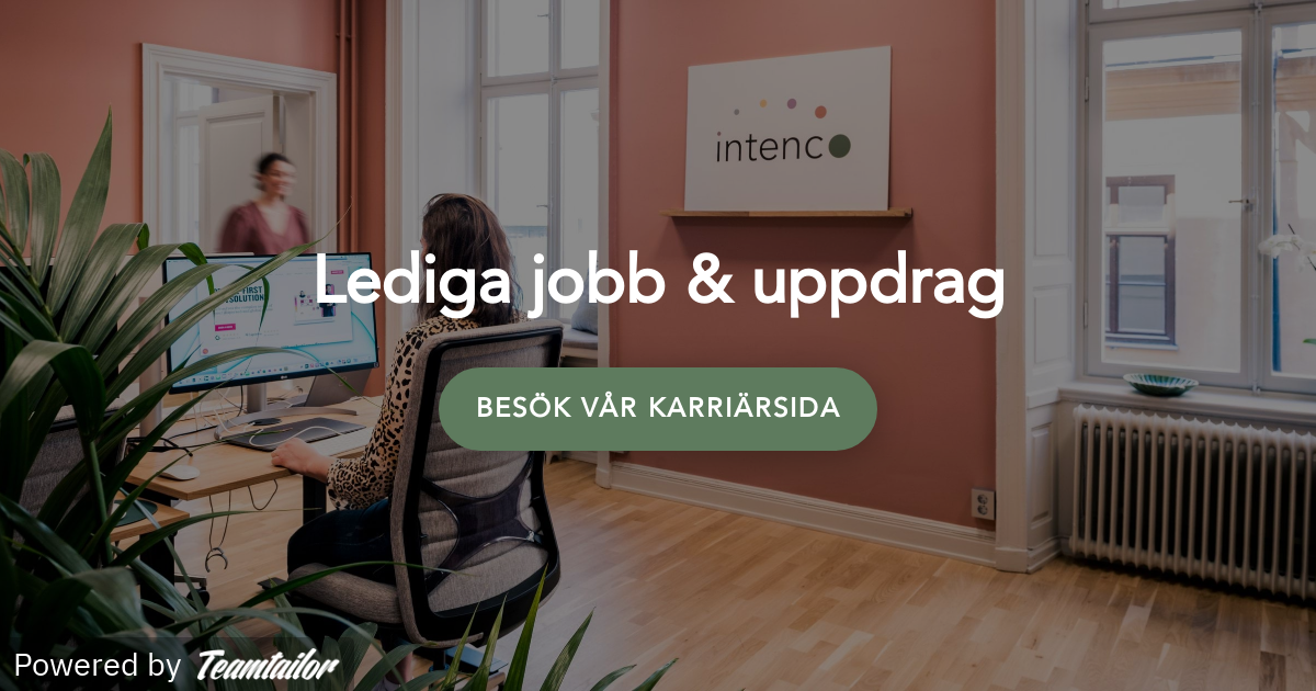 Lediga jobb & uppdrag - Intenco