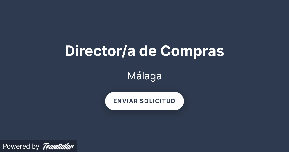 Director/a de Compras - Betancourt Executive Search