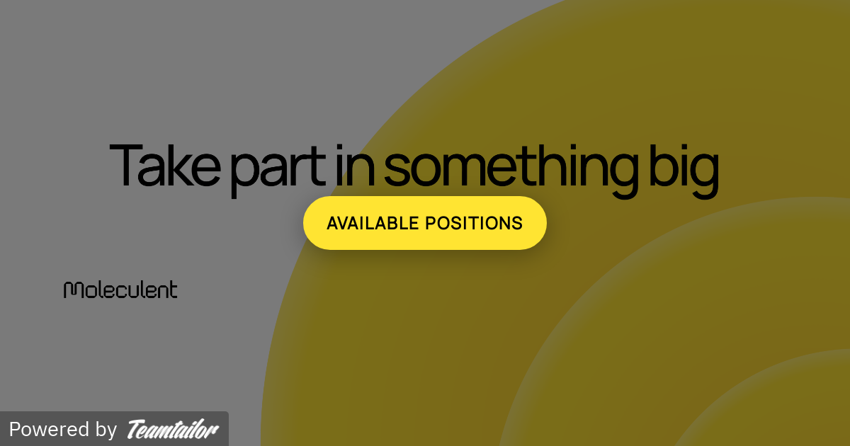 Available positions - Moleculent