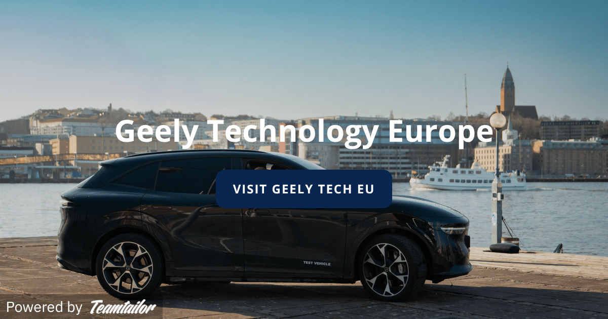 Join us - Geely Technology Europe