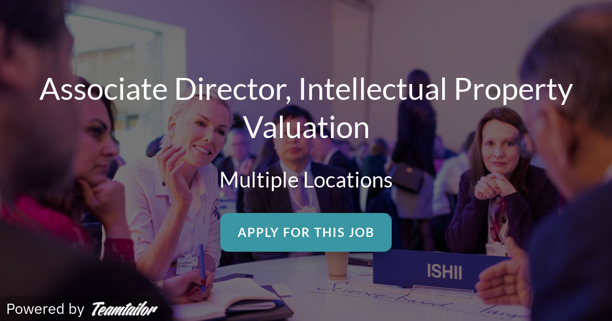 Associate Director, Intellectual Property Valuation - HKA Global