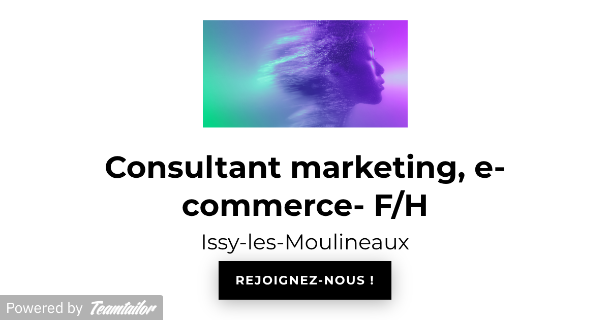 Consultant marketing, e-commerce- F/H - Niji