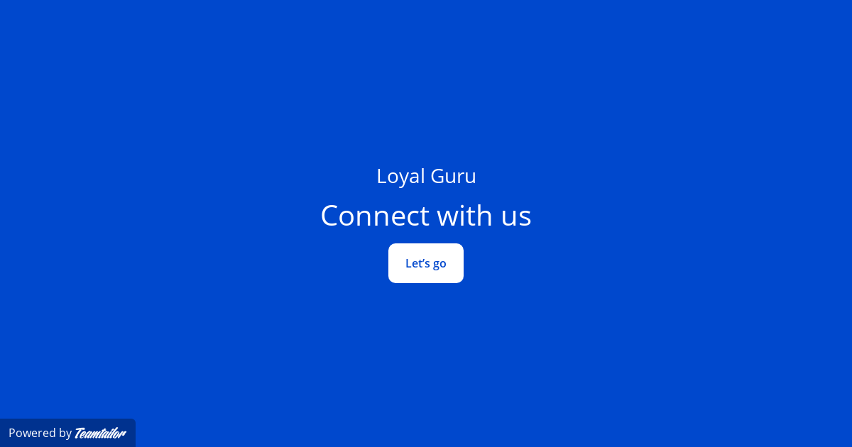 Loyal Guru – Connect