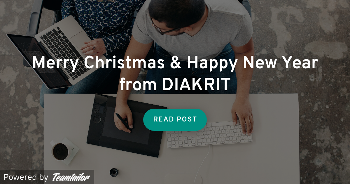 Merry Christmas & Happy New Year from DIAKRIT - Diakrit