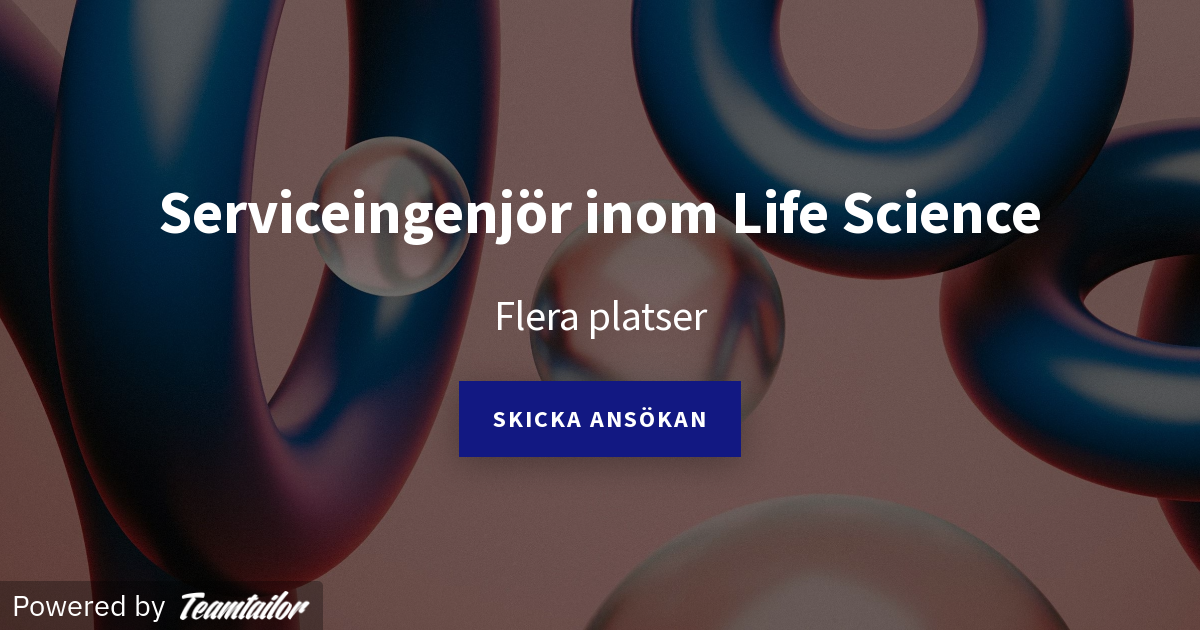 Serviceingenjör inom Life Science - WeQuel