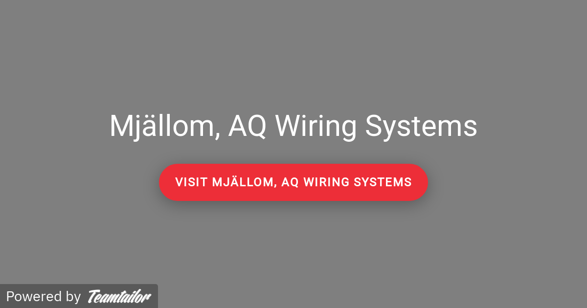Mjällom, AQ Wiring Systems - AQ Group