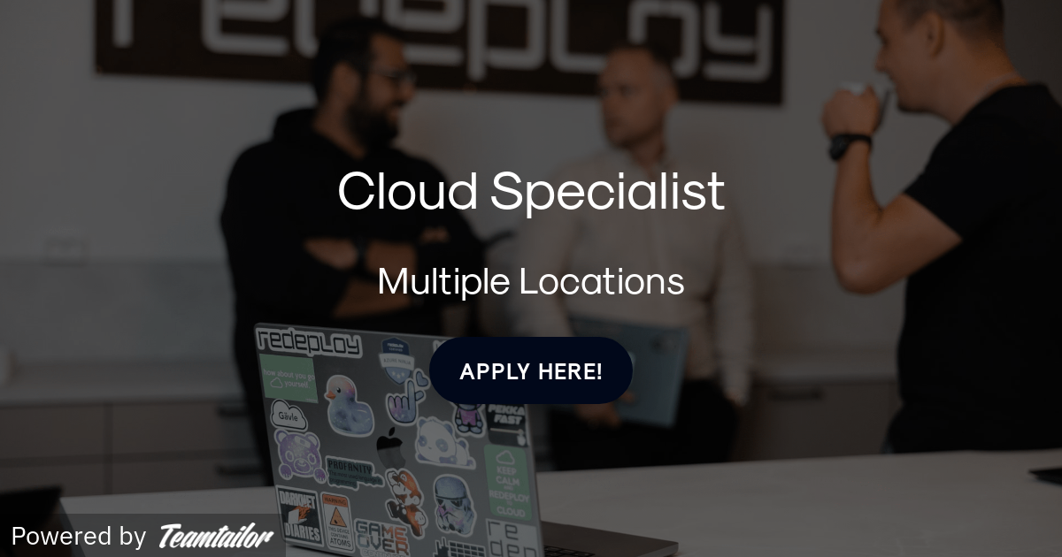 Cloud Specialist - Redeploy