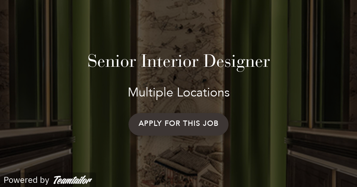 Senior Interior Designer - Hirsch Bedner Associates