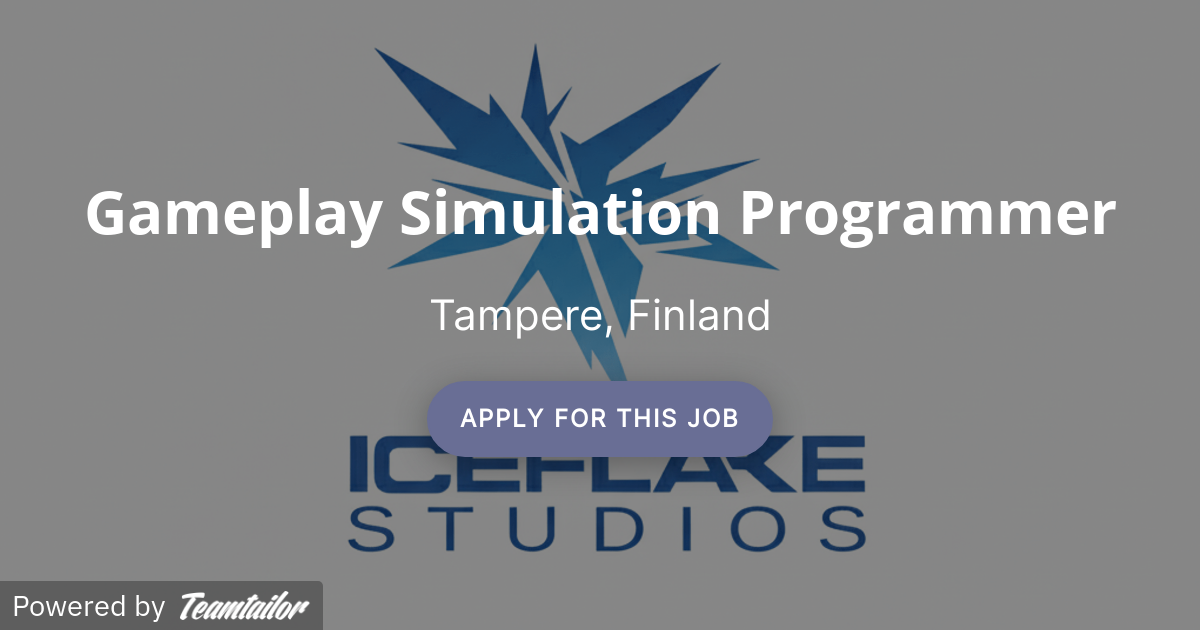 Simulation Programmer - Paradox Interactive