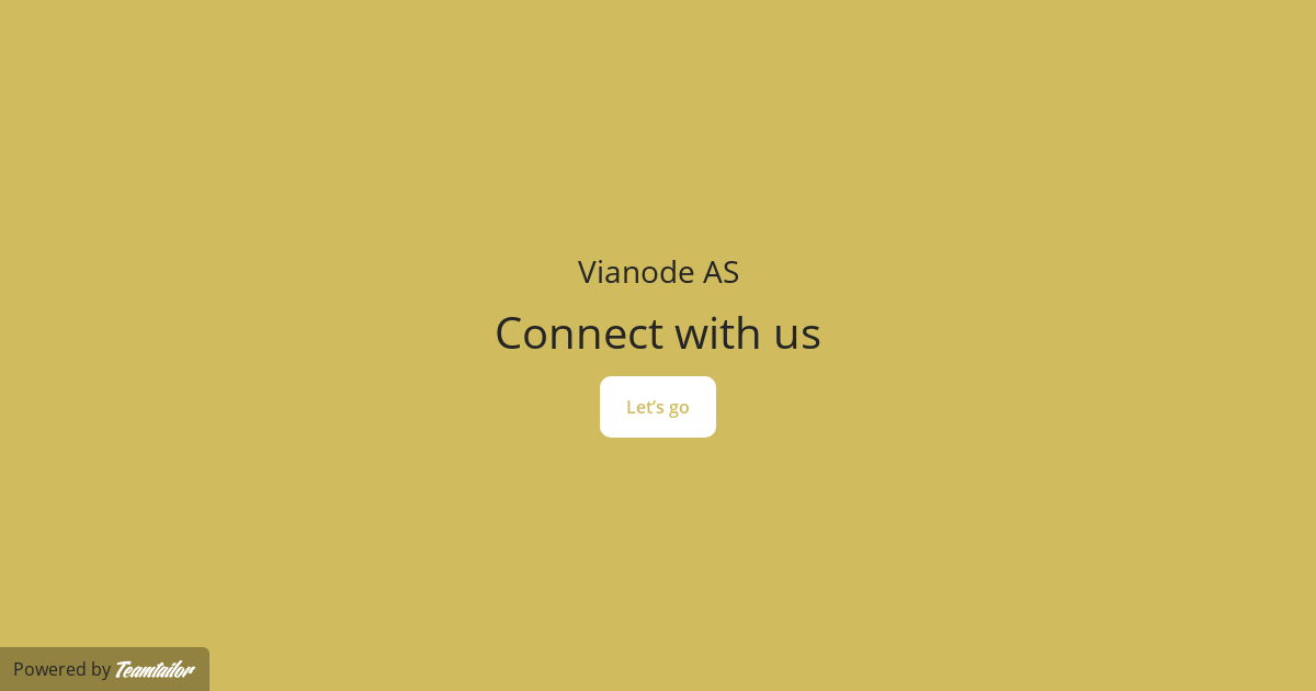Vianode AS – Connect