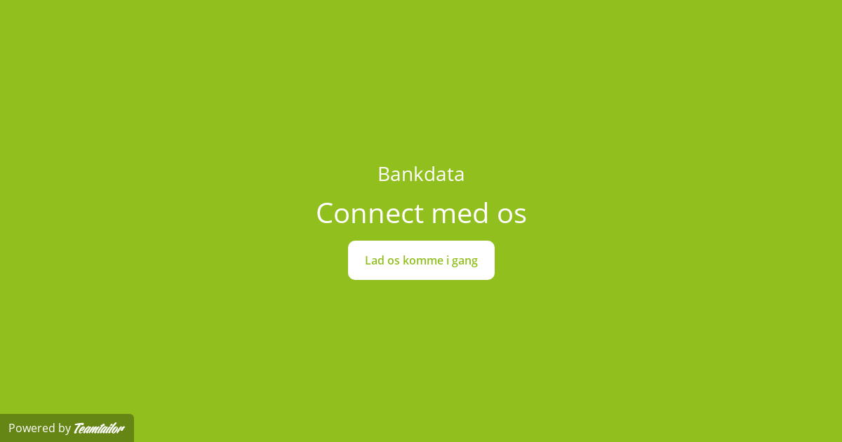 Bankdata – Connect