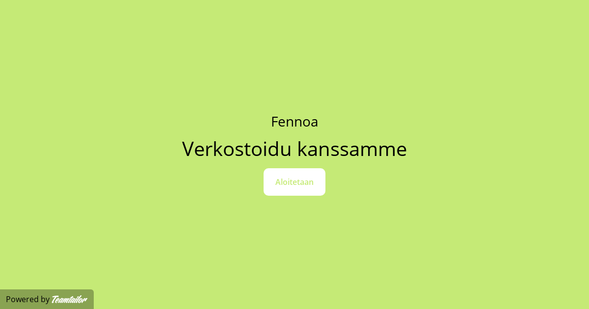 Fennoa – Connect