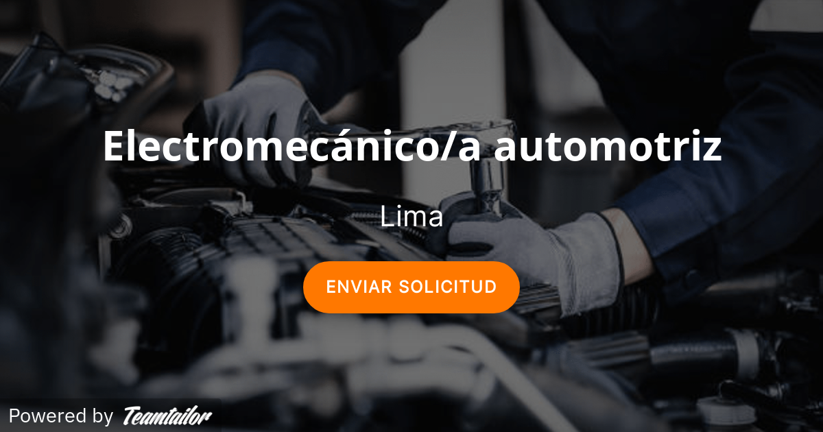Electromecánico/a automotriz - Grupo Clave