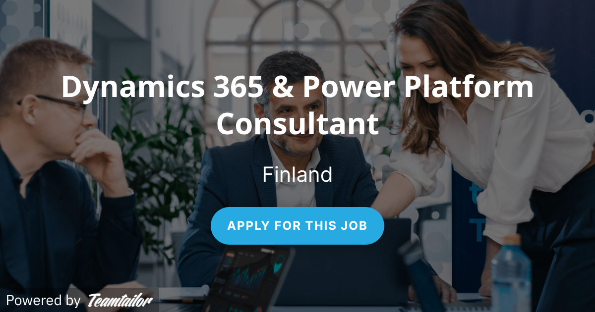 Dynamics 365 & Power Platform Consultant - Modirum Platforms