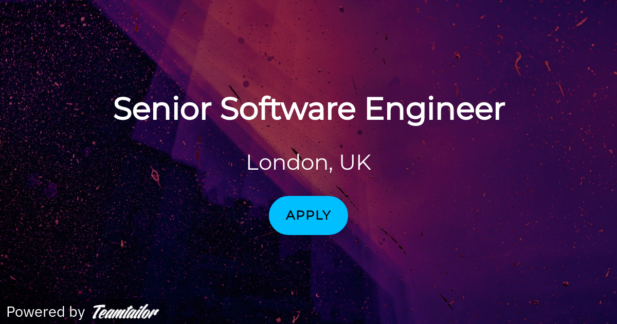 Senior Software Engineer - ADSP