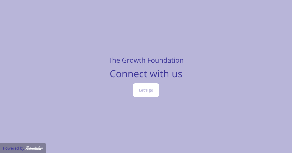 The Growth Foundation – Connect