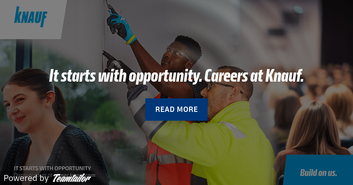 Careers at Knauf. It starts with opportunity. - Knauf Group