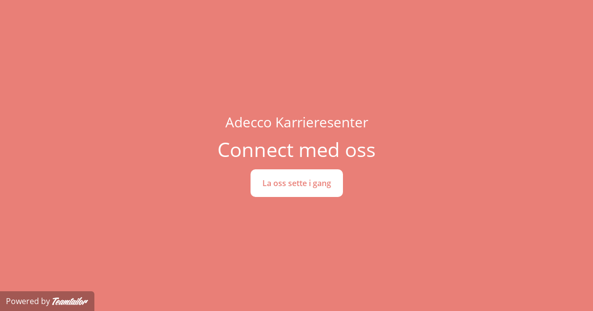 Adecco Karrieresenter – Connect