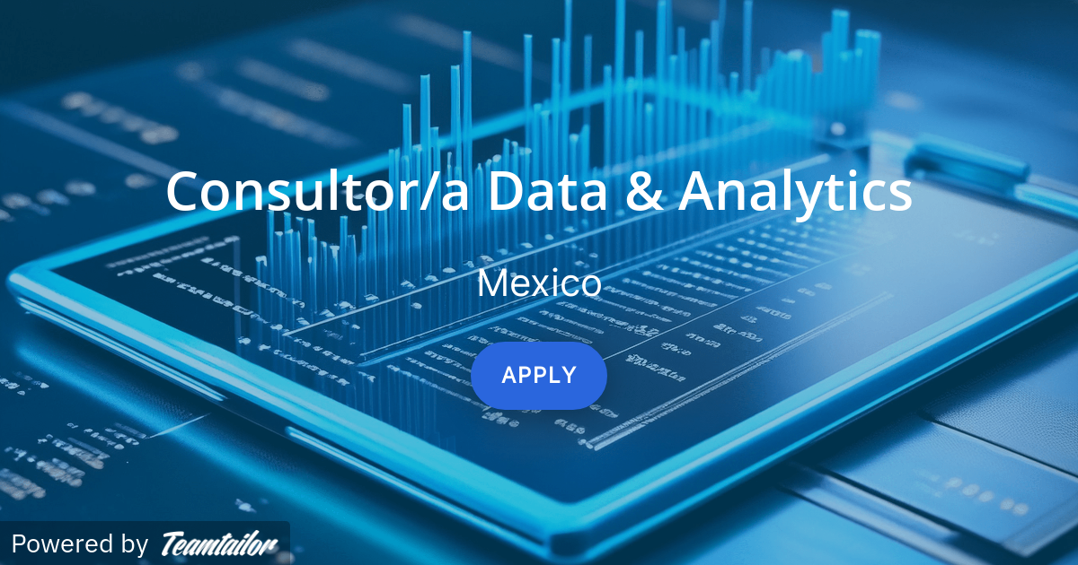 Consultor/a Data & Analytics - SDG Group