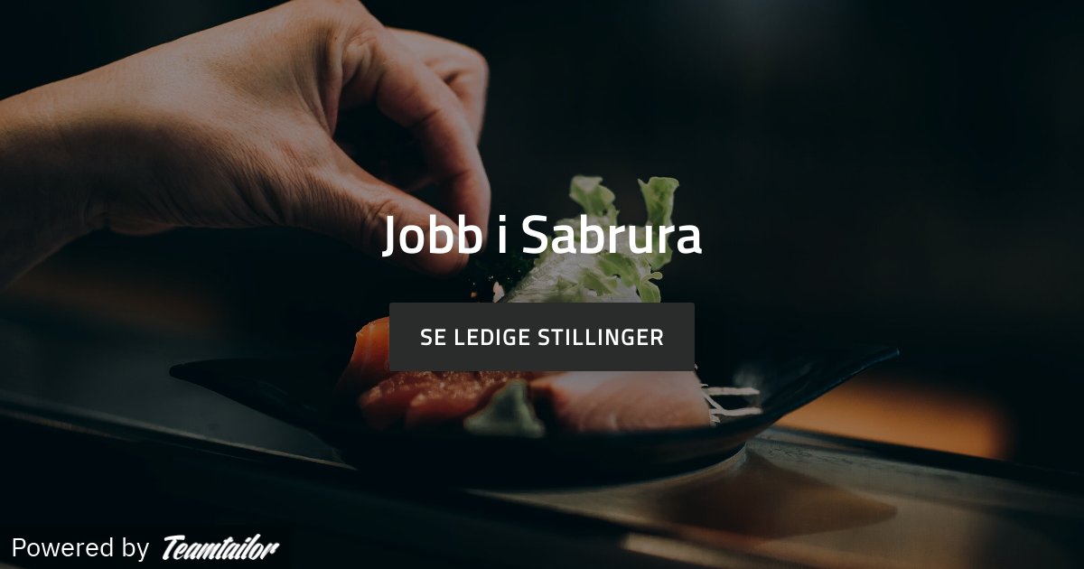 Karriere - Sabrura Sticks & Sushi