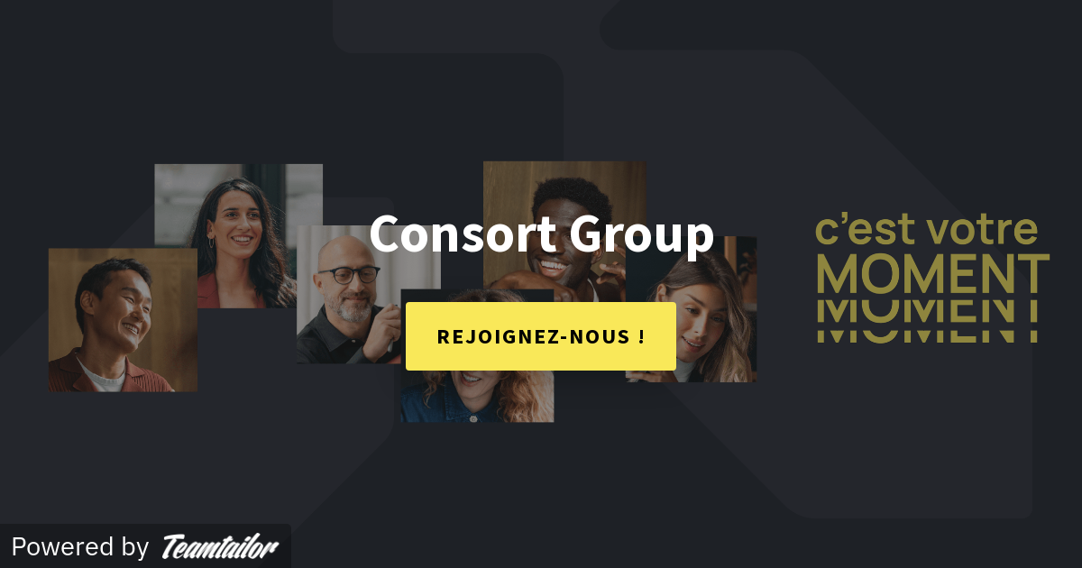 Nous rejoindre - Consort Group