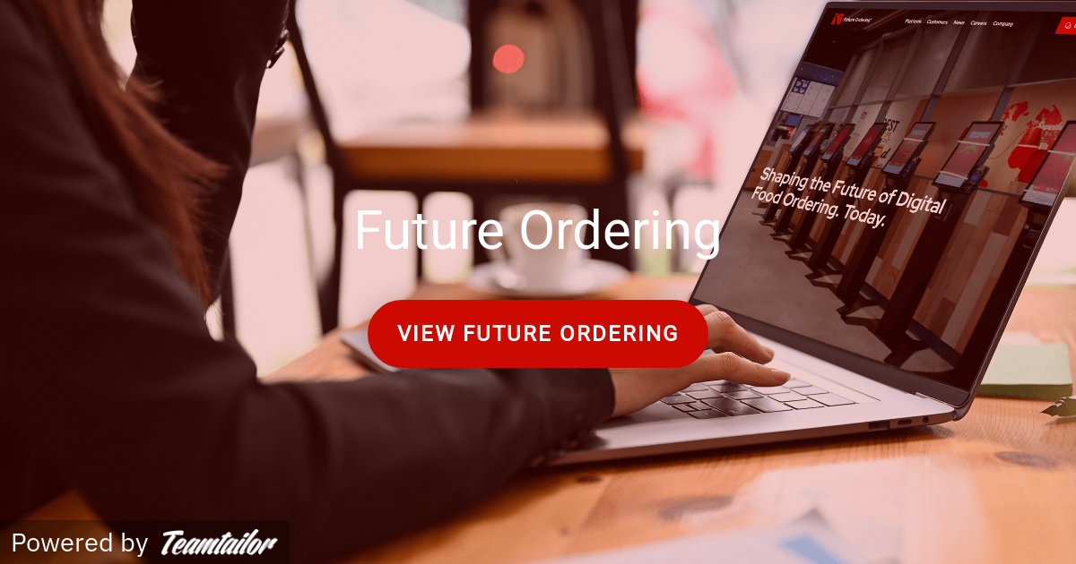 We Are the Future of Ordering - Future Ordering