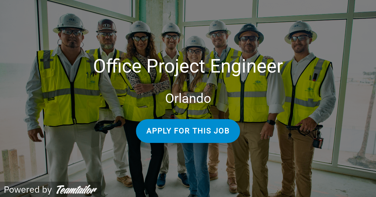 Office Project Engineer - DeAngelis Diamond