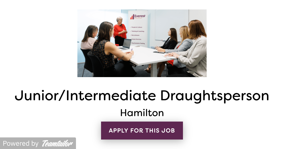 Junior/Intermediate Draughtsperson - Everest People