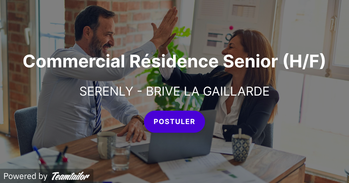 Commercial Résidence Senior (H/F) - LP GROUPE