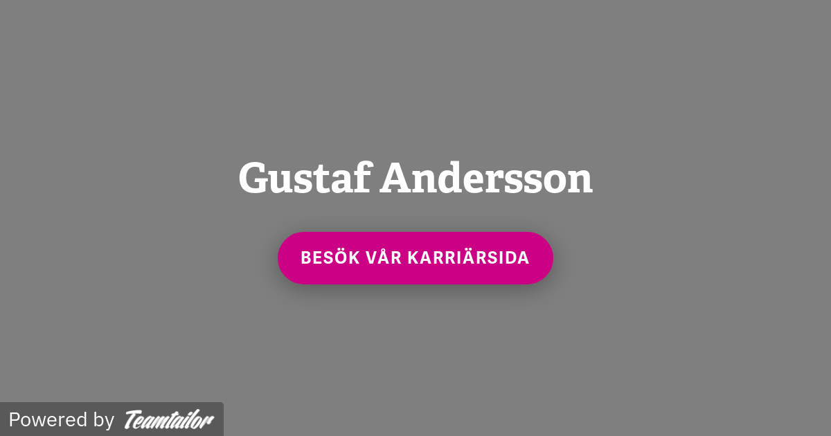 Gustaf Andersson - Advania