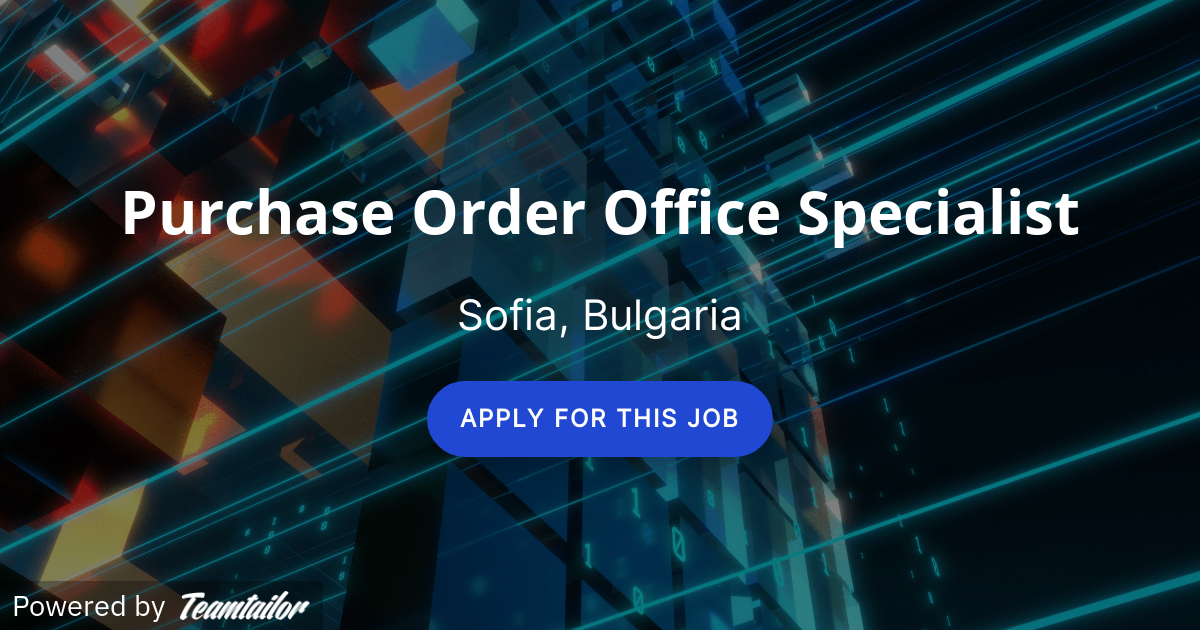 Purchase Order Office Specialist - Huawei Europe