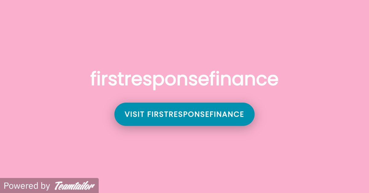 Home - First Response Finance