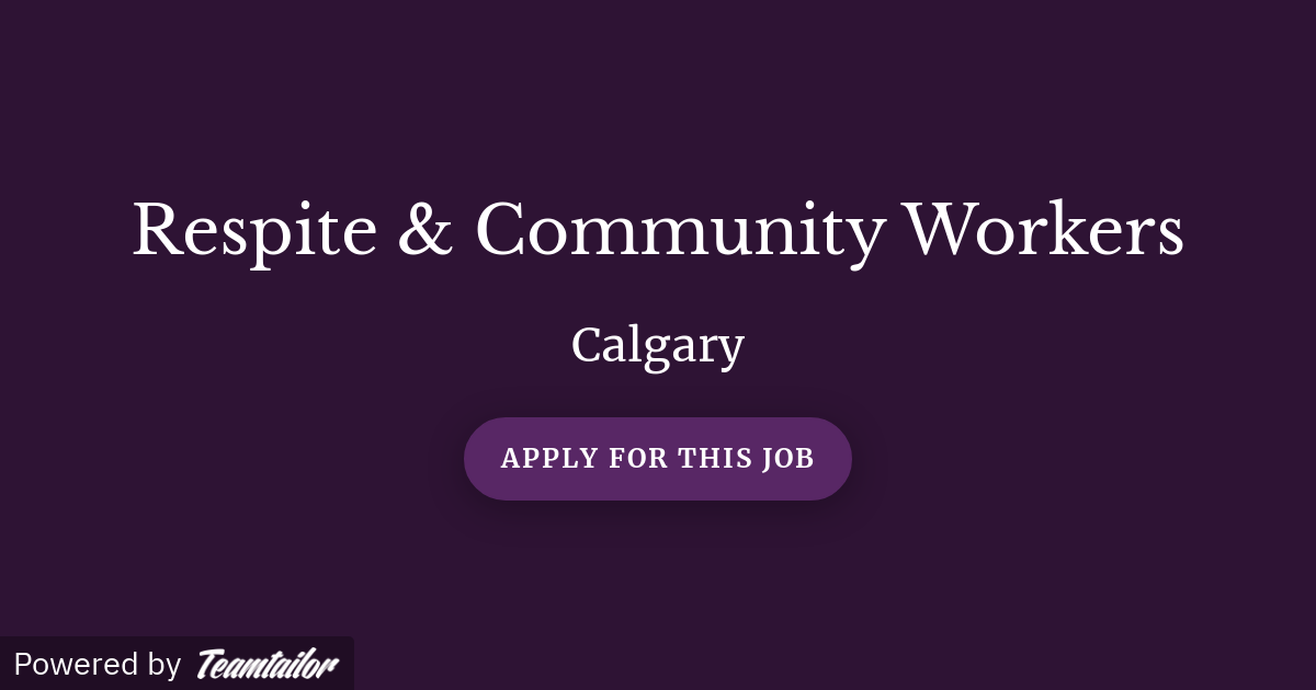 Respite & Community Workers - Diverse Workforce