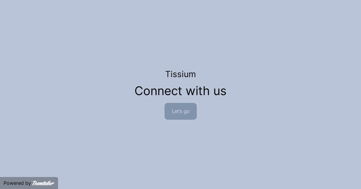 Tissium – Connect
