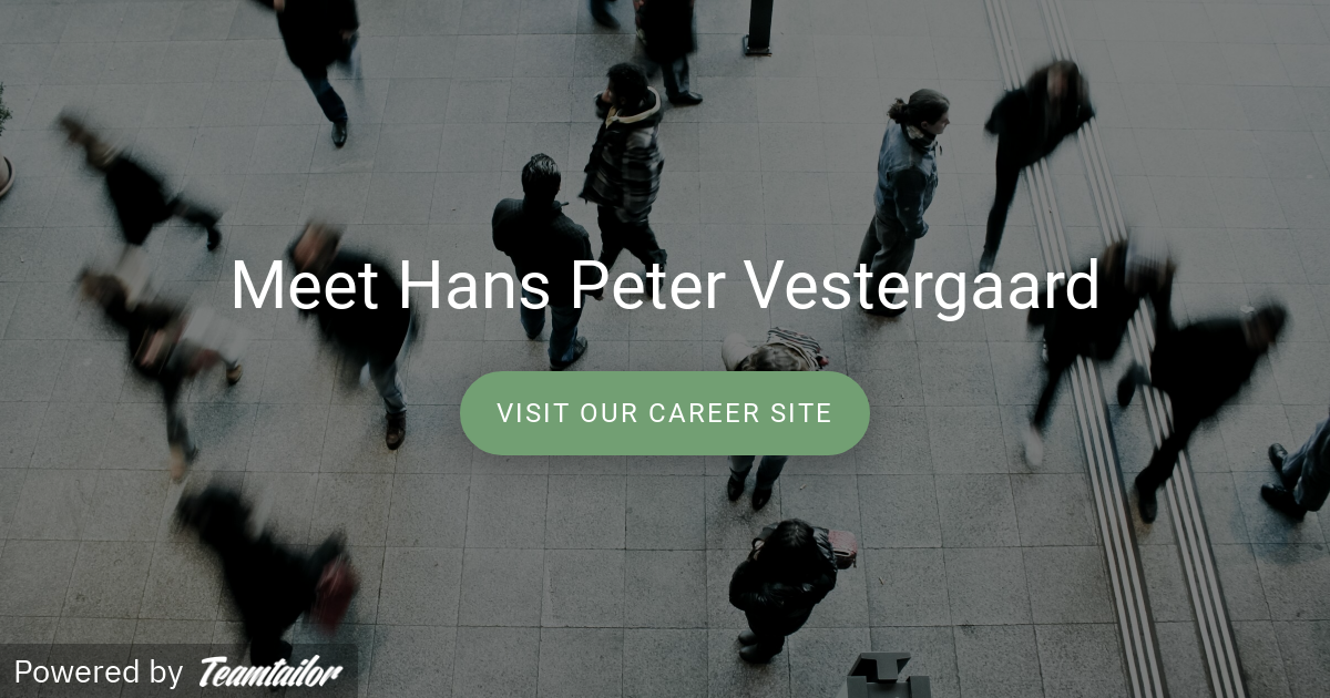 Meet Hans Peter Vestergaard - Obton