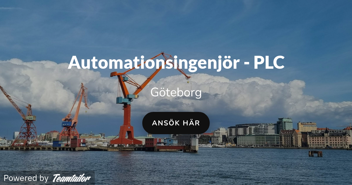 Automationsingenjör - PLC - Init Sweden