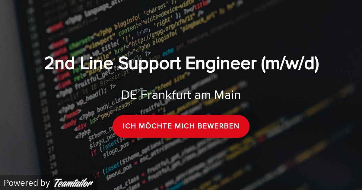 2nd Line Support Engineer (m/w/d) - Ascom
