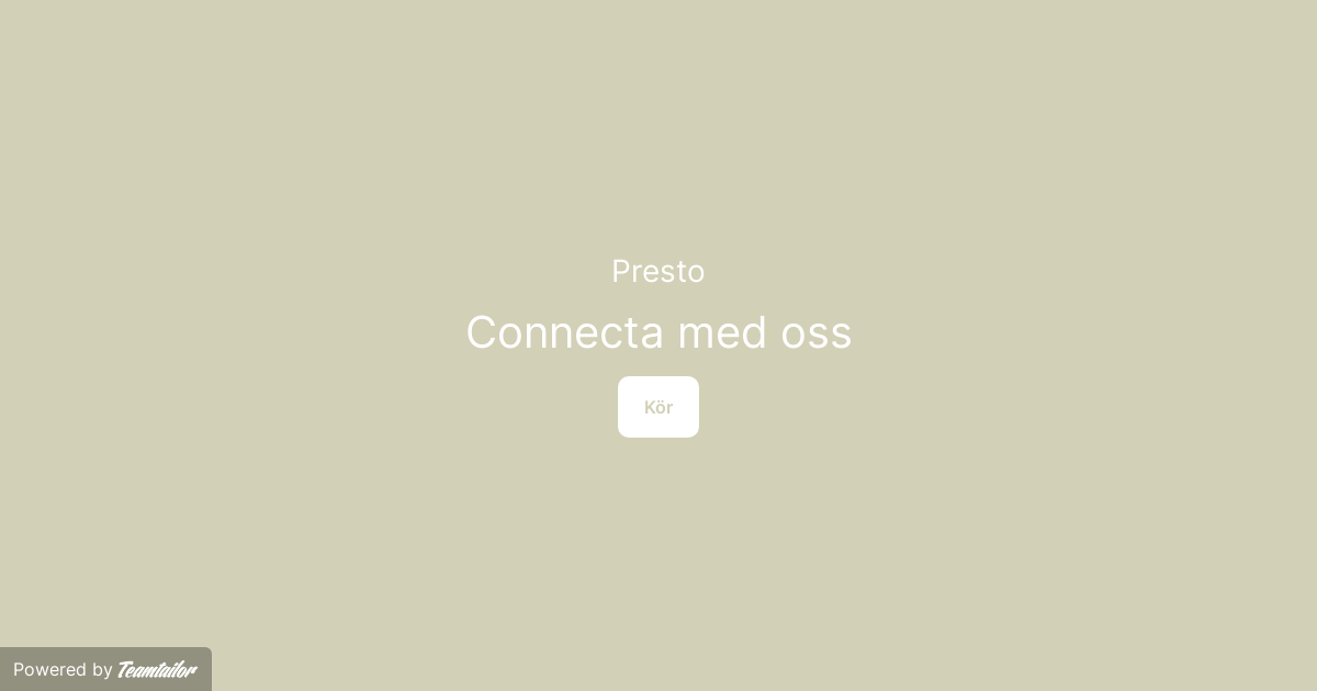 Presto – Connect