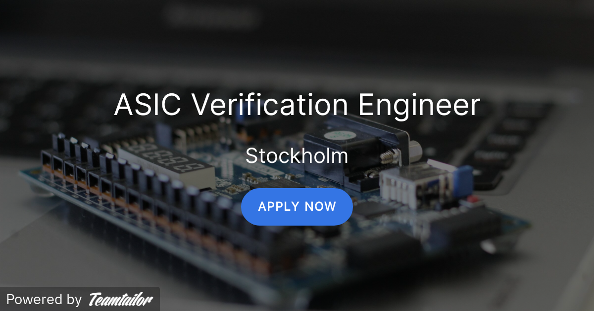 ASIC Verification Engineer - MittLogik