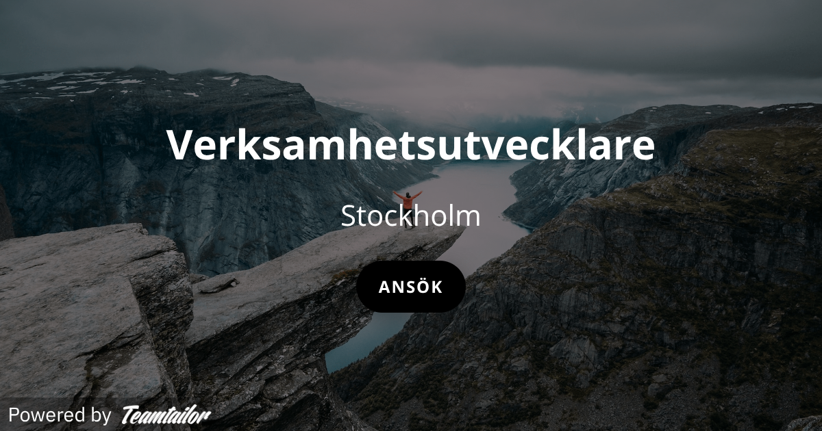 Verksamhetsutvecklare - Deploja AB