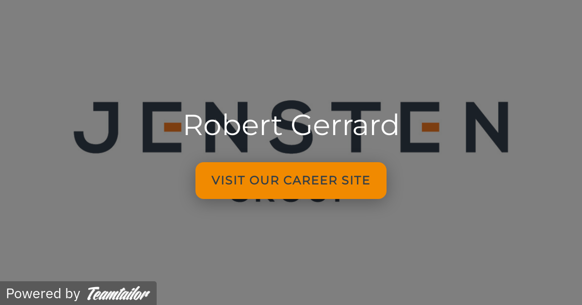 Robert Gerrard - Jensten Group