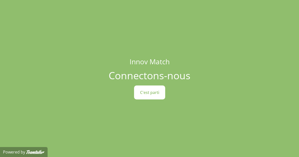Innov.Match – Connect