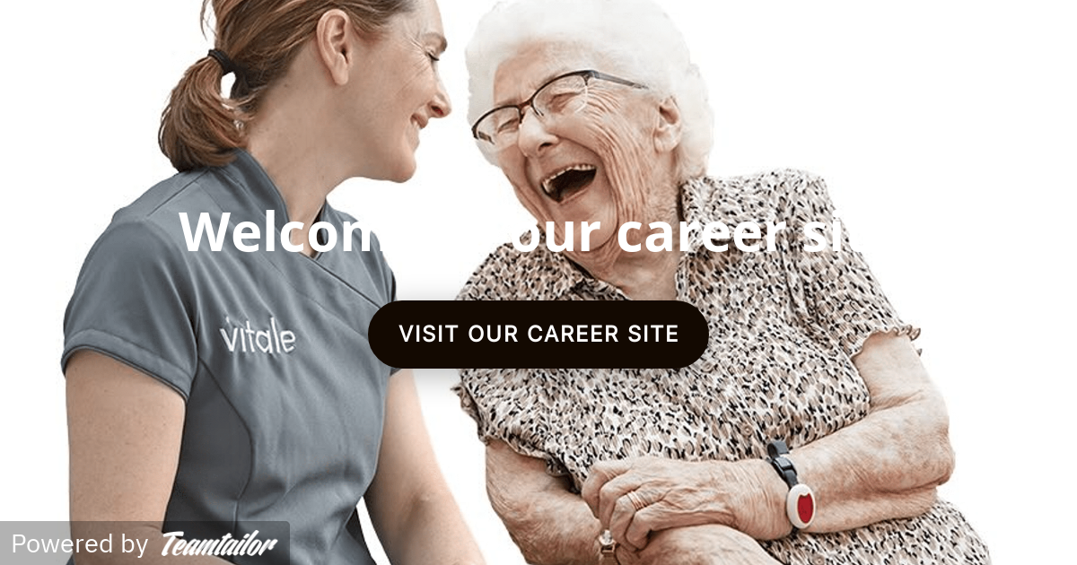 Vitale Care careers page - find your at home care role today - Vitale Care