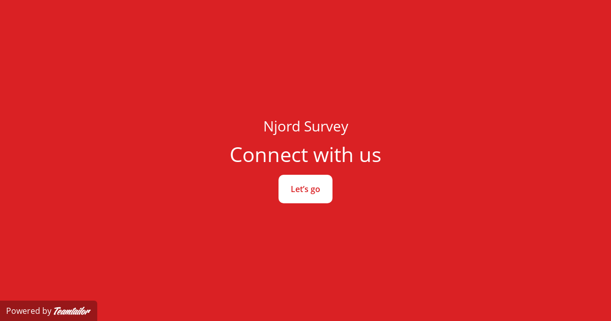 Njord Survey – Connect