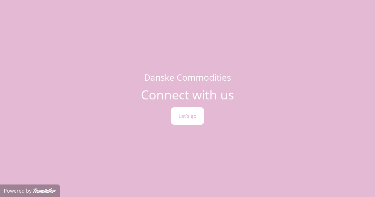 Danske Commodities – Connect