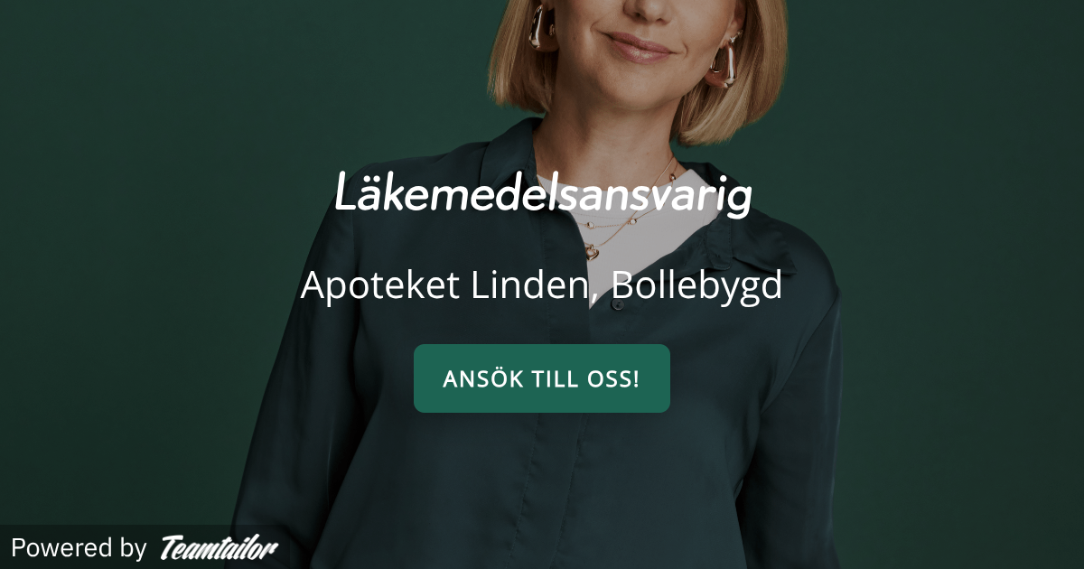 Läkemedelsansvarig - Apoteket