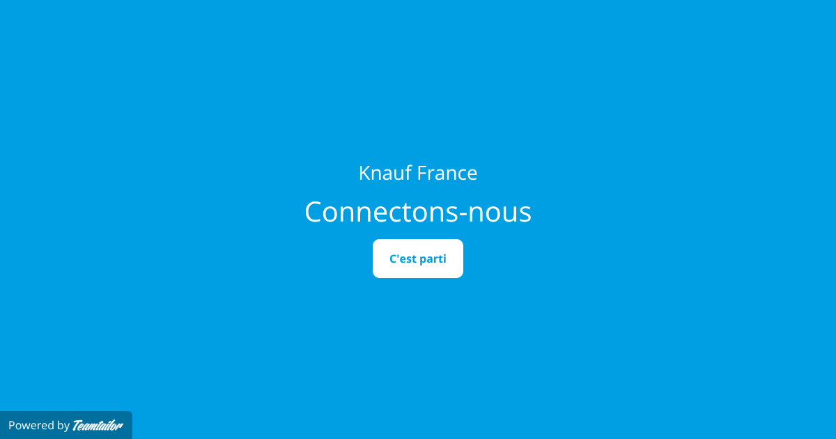 Knauf France – Connect